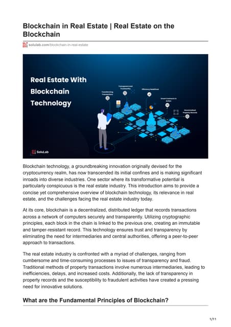 Blockchain in Real Estate_ Revolutionizing the Property Market.pdf