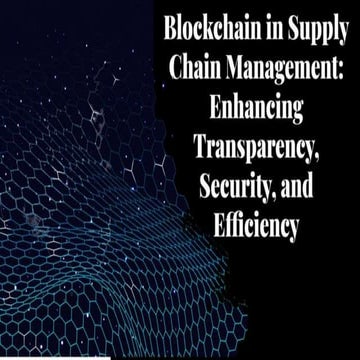 Blockchain in Supply Chain Management.pptx