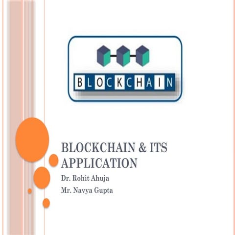 Blockchain & Its Application Uses Cases .pptx