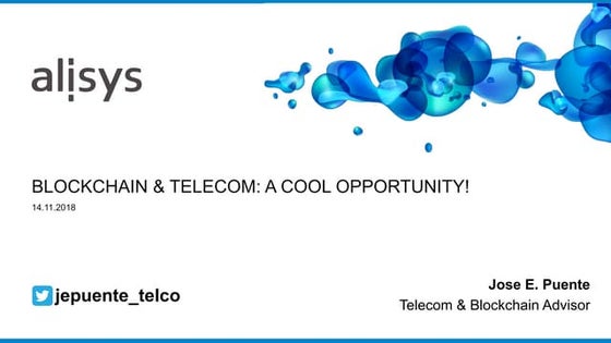 Blockchain In Telecom Practical Cases Pptx