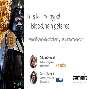 Block chain lets kill the hype | PPT