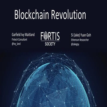Blockchain Revolution Presentation | PPT