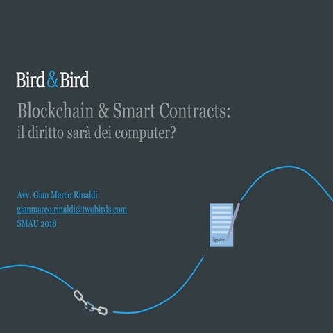 Blockchain smart contracts | PDF