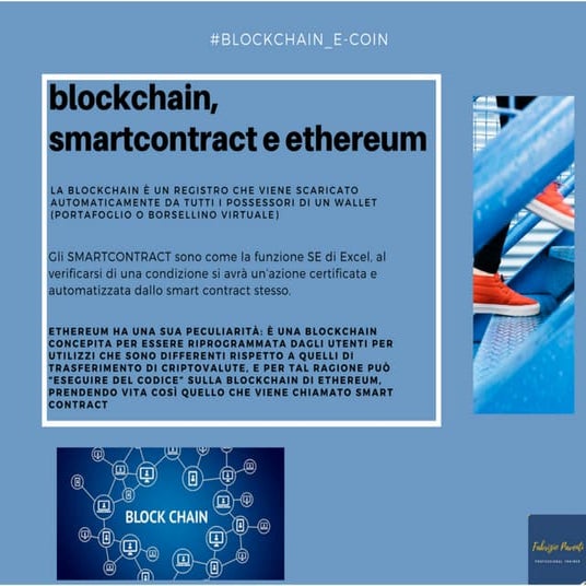 Blockchain smartcontract e ethereum | PPT