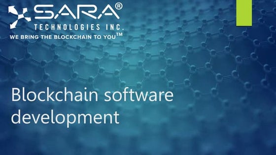 blockchain consulting | PPTX | Computer Software and Applications | Computing