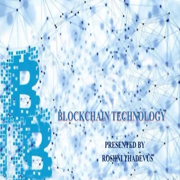 Blockchain technology | PPT
