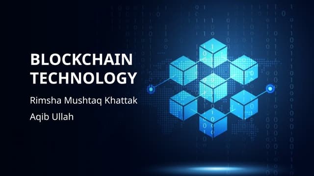 Blockchain | PPTX