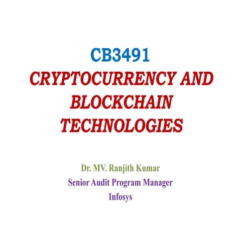 CB3491 Introduction to cryptography and cyber security | PDF