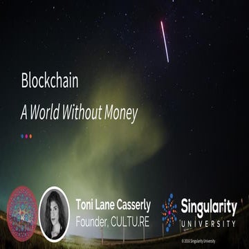 Blockchain; Value Immaterialized | PPT
