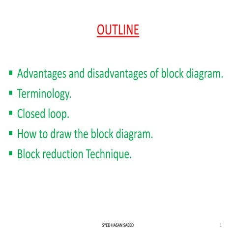 Block diagram representation 3 | PDF