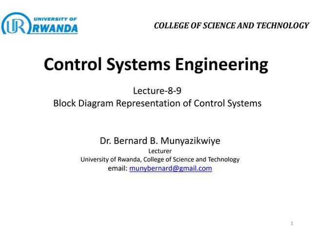 Block Diagram Reduction | PPTX