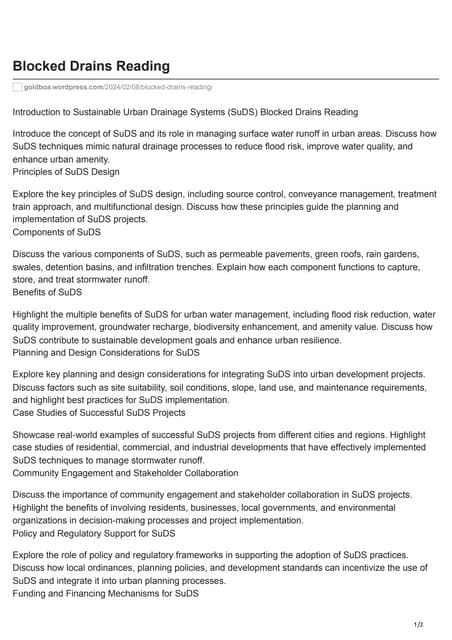 What Is Sustainable Urban Drainage System Design and Why It Matters.pdf