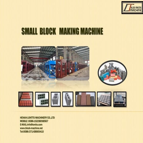 Block making machine Catalogue | PDF