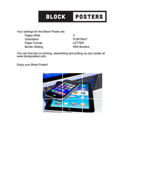 Blockposter 000024 | PPT