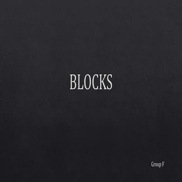 Blocks_Specially about Cement Concrete Blocks | PPTX