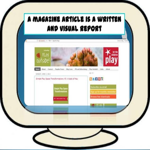 Blog. Main features(for School) | PPT