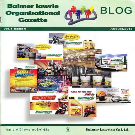 Balmer Lawrie - Blog August 2013 | PDF