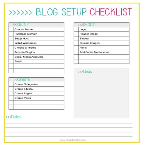Blog setup-checklist-ff | PDF