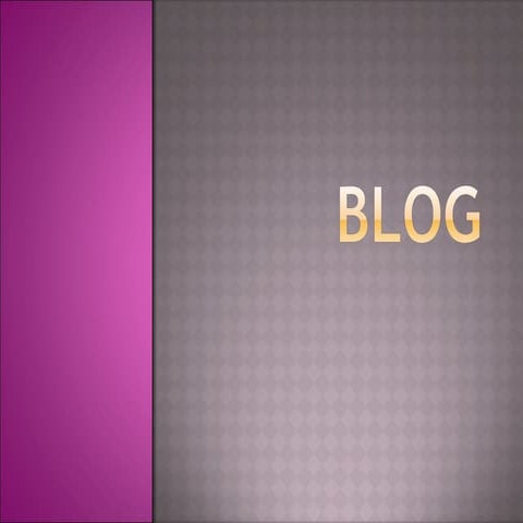 Blog (1) | PPT