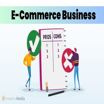 Advantages and Disadvantages of E-Commerce | PDF