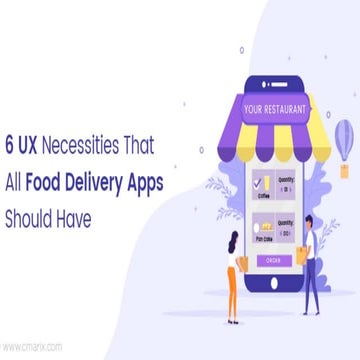 6 Essential Features that Any Food Delivery App Should have | PPTX