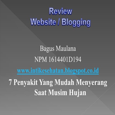 persentasi bagus maulana | PPTX