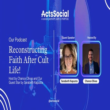 Reconstructing Faith After Cult Life | Sarabeth Kapusta | PDF