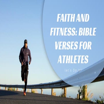 Bible Verses for Athletes - Scriptures for Sports | PDF