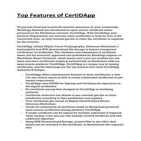 Dapp | PDF