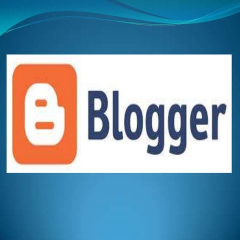 INFORMACION SOBRE EL BLOG | PPT