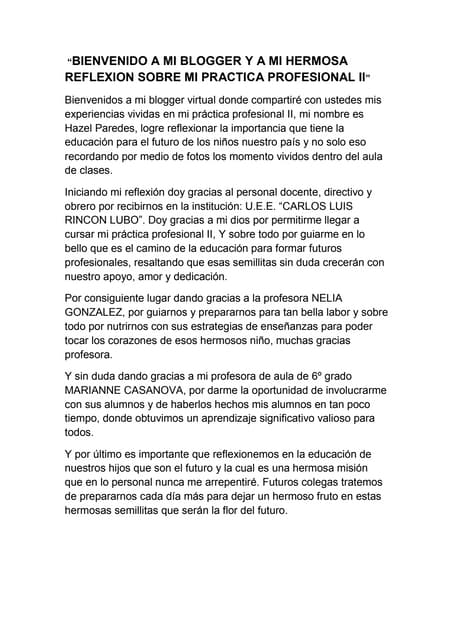 Hazelparedes presentations