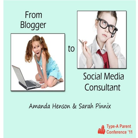 Sarah Pinnix, Blogger/ social media consultant at Real life media