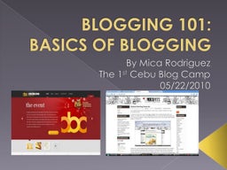 18 Blogging Essentials For Newbies In The Blogosphere! | PPT