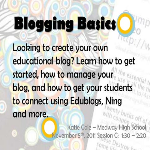 Blogging basics | PPT