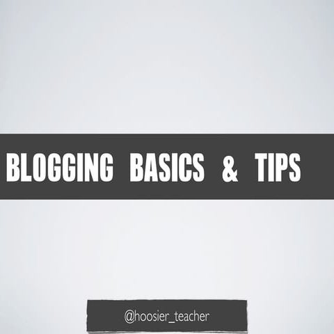 Blogging In the Elementary Classroom | PPT