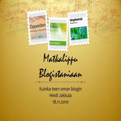 Blogit | PPTX