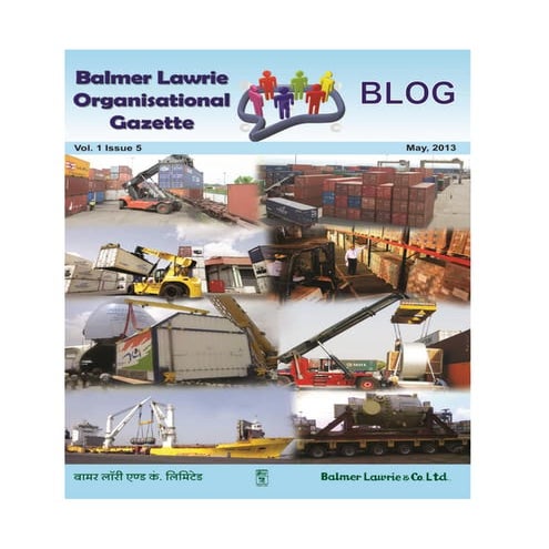 Balmer Lawrie - Blog May 2013 | PDF