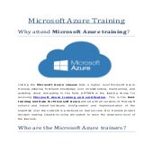 microsoft azure training Course