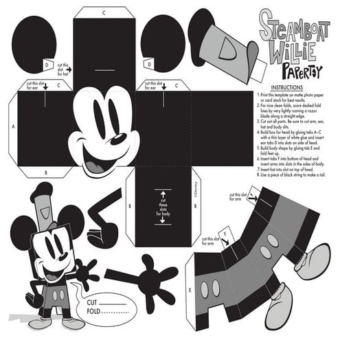 Papertoy_mickey_mouse_nb_template | PDF
