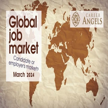 Market Signals – Global Job Market Trends – March 2024 summarized! | PDF