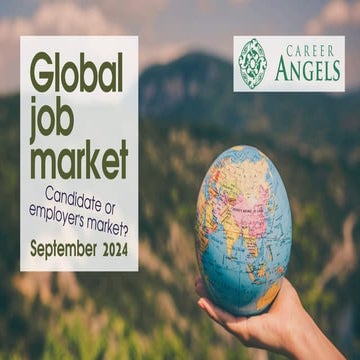 Market Signals – Global Job Market Trends – September 2024 summarized! | PDF