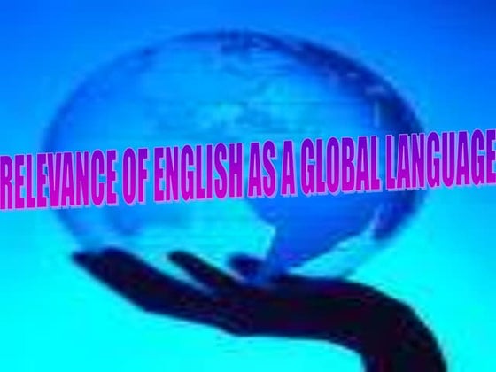 English as Global Language | PPT