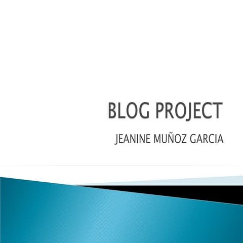 Blog project | PPT
