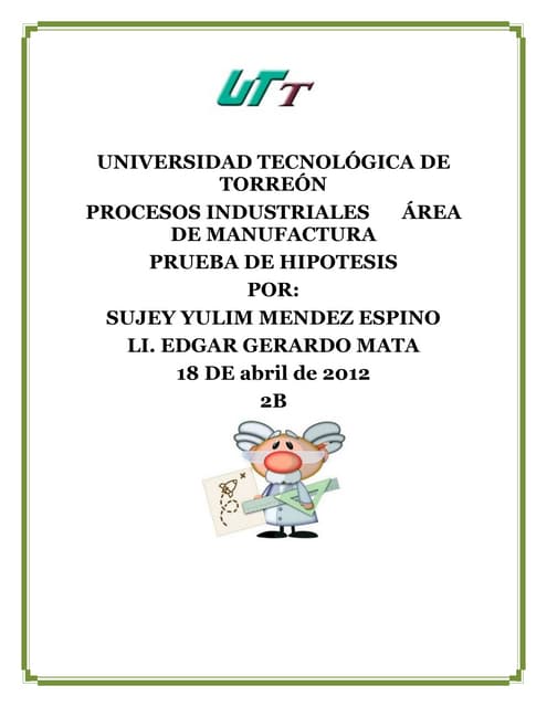 Test de Dixon (Test – Q). Rev. 00 | PDF