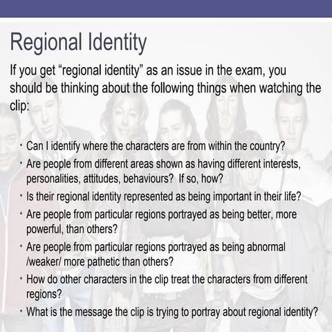 Blog regional identity | PPT
