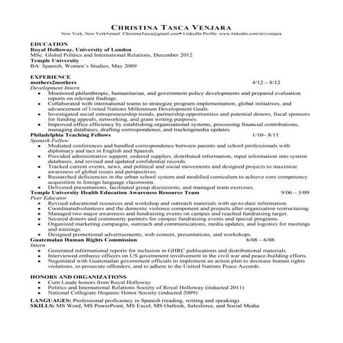 Resume | DOC