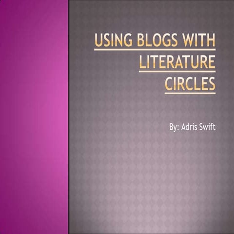 Lit circle powerpoint | PPTX