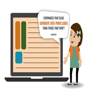 Grow more leads online with business blogs | PPTX