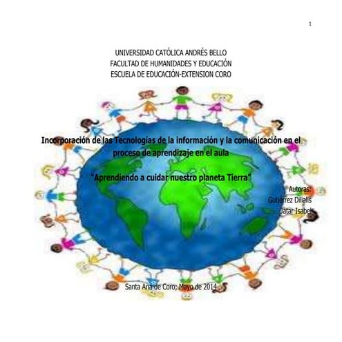 Aprendiendo a cuidar nuestro planeta tierra | PPT