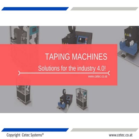 Taping machines | PPTX